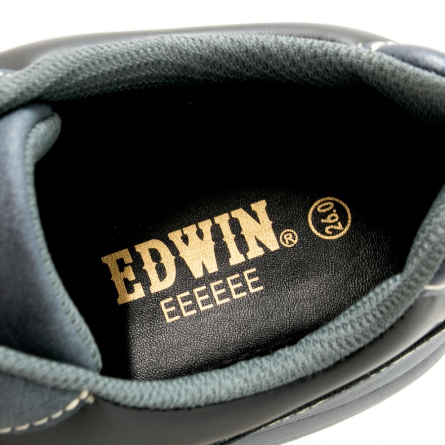 EDWIN 6E エドウィン 靴 幅広 メンズ スニーカー 防水 軽量 ウォーキングシューズ PUレザー 紐靴 防水シューズ edm70 : moriashizakkaヤフー店 - 通販 ...