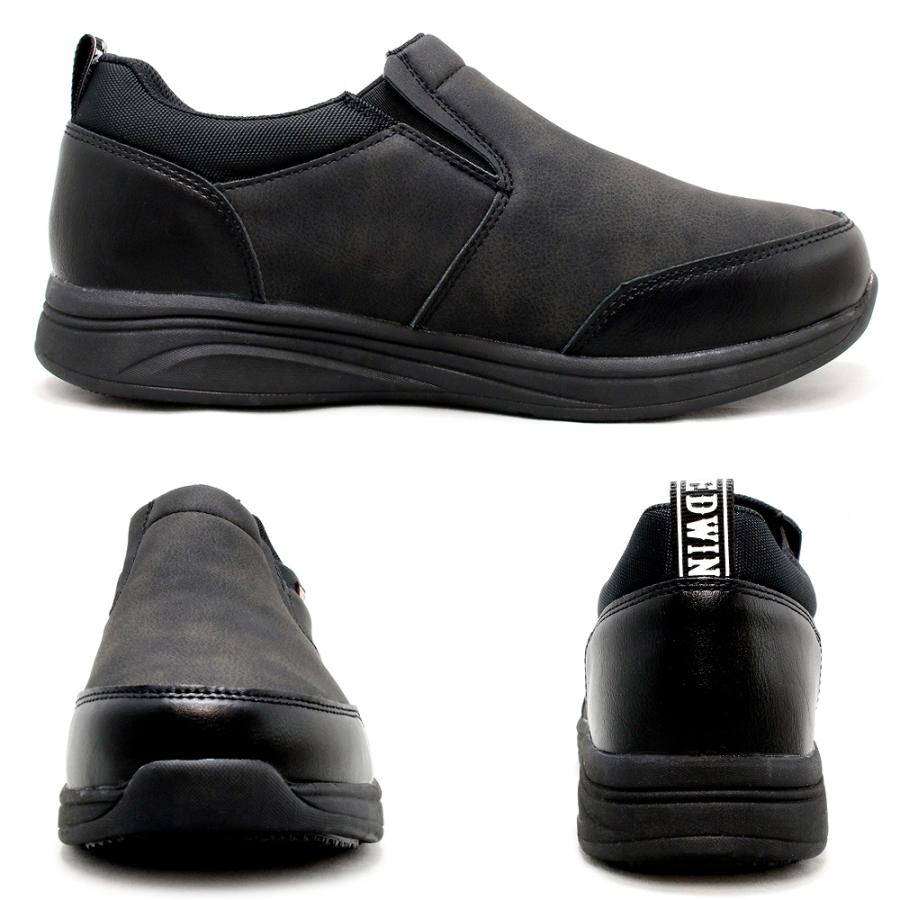 エドウィン 6E 幅広 スニーカー スリッポン メンズ 防水 軽量 ウォーキングシューズ PUレザー 紐靴 防水シューズ edm72 : edm72 : moriashizakkaヤフー店 ...