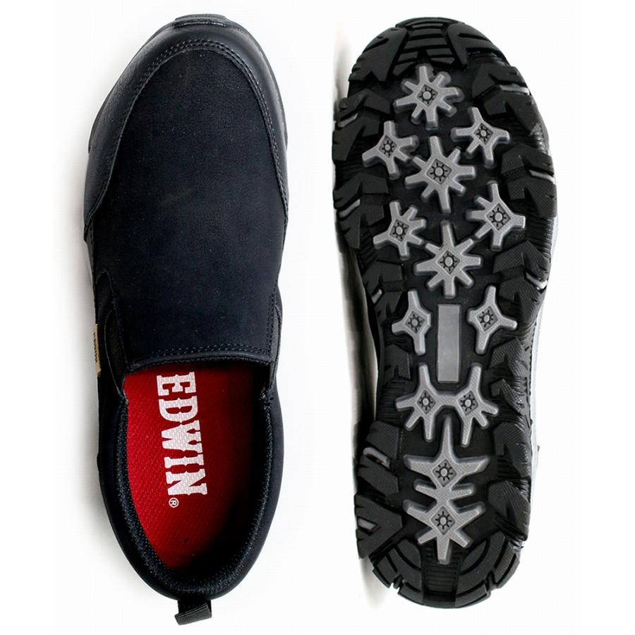 EDWIN スリッポン メンズ 軽量 防水 スニーカー アウトドアシューズ 耐滑 防滑 PUレザー 3E 紐なし靴 edm9802｜正規販売店 : moriashizakkaヤフー店 - 通販 ...