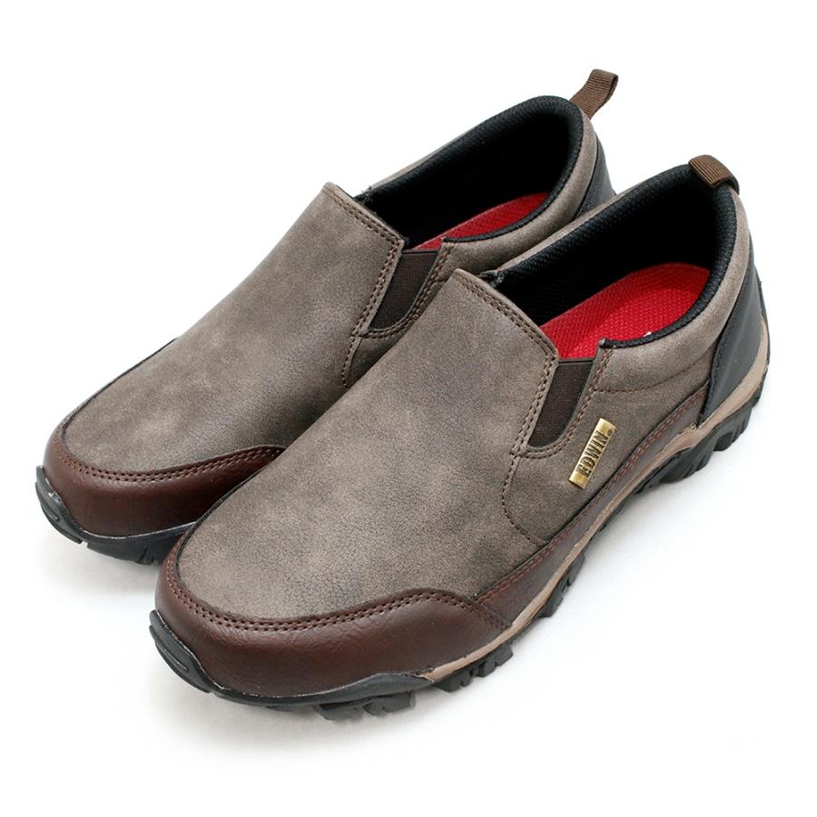 EDWIN スリッポン メンズ 軽量 防水 スニーカー アウトドアシューズ 耐滑 防滑 PUレザー 3E 紐なし靴 edm9802｜正規販売店 : moriashizakkaヤフー店 - 通販 ...