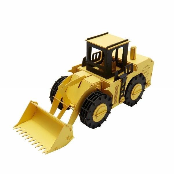 AOZORA ペーパークラフト 組立キット 建設機械 重機 あおぞら Cars Craft WHEEL LOADER（ホイールローダー）CC-K4 : 森のこびとの雑貨店 - 通販 ...