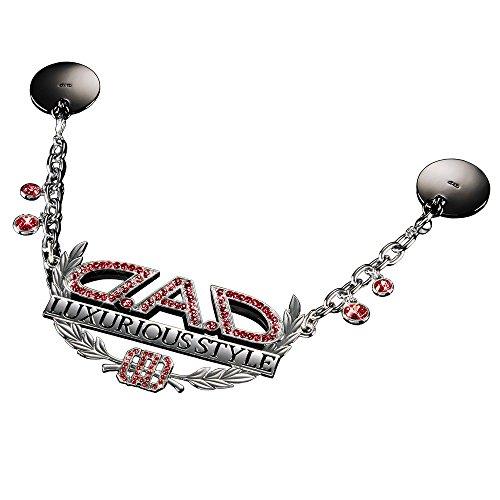 ギャルソン DAD 車用ルームミラー ラグジュアリー ネックレス タイプ ディルス シルバー/ライトシャム SA998-04 D.A.D : 森本商店 - 通販 - Yahoo!ショッピング