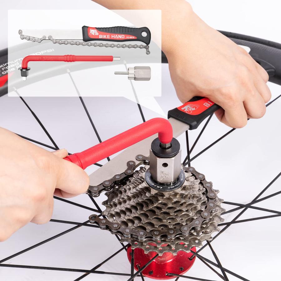 BIKE HAND 自転車 工具セット 18点 シマノ対応 整備 修理 ツールキット（YC-728） : 森本商店 - 通販 - Yahoo!ショッピング