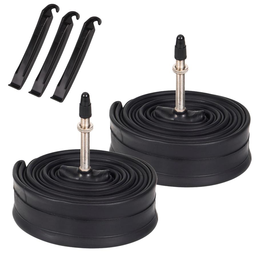 まちの波 自転車 チューブ 2本 仏式ロングバルブ60mm（700 x 25/32C） 700X25C/26C/27C/28C/30C/32C ロード : 森本商店 - 通販 - Yahoo ...