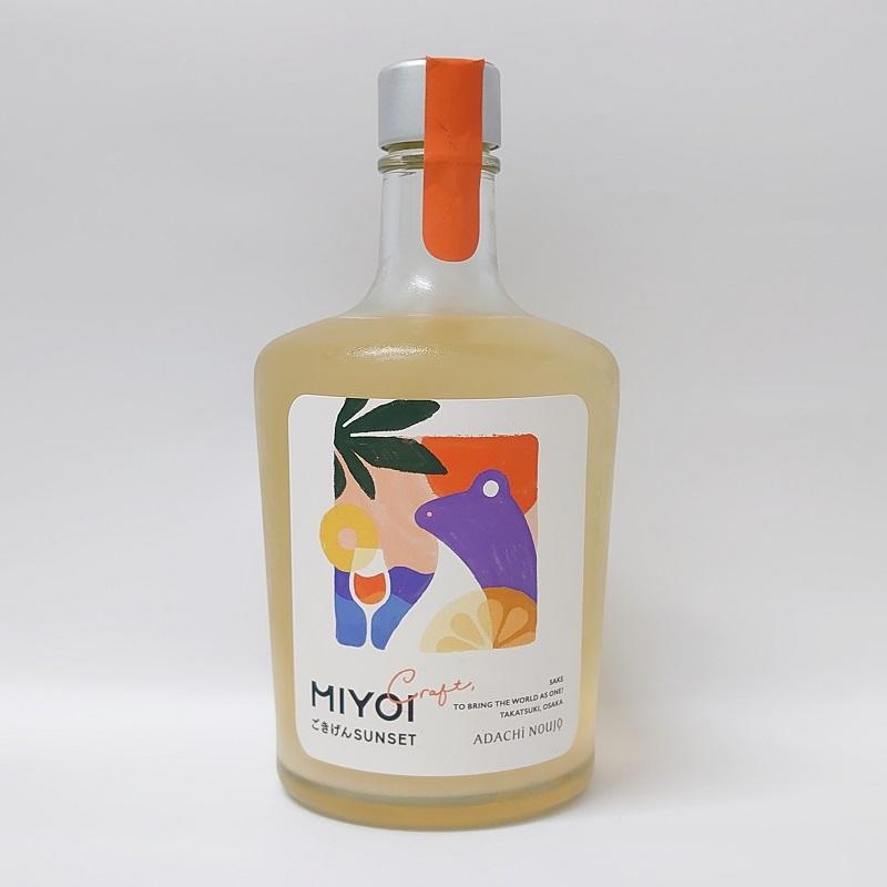 MIYOI Craft ごきげんSUNSET 10° 500ml 日本 : お酒のデパート もりもと - 通販 - Yahoo!ショッピング