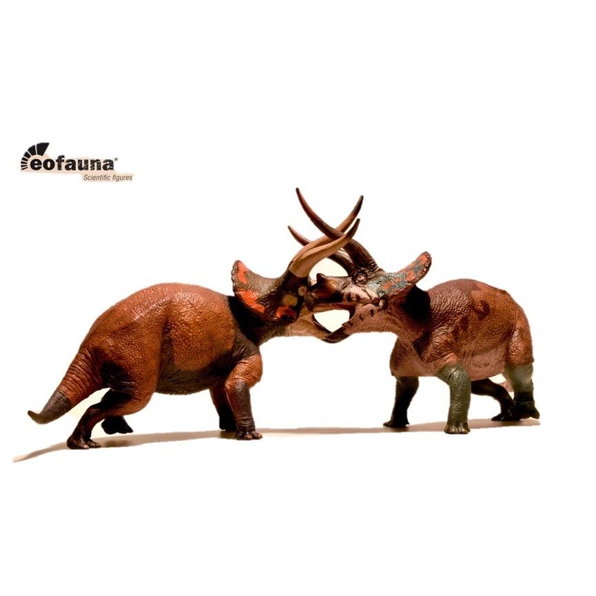 古代生物 恐竜 フィギュア Eofauna エオファウナ トリケラトプス・Cryptic EO006B 1:35 ｜草食恐竜 恐竜フィギュア 考古学 PVC : 3100705 : おもちゃの ...