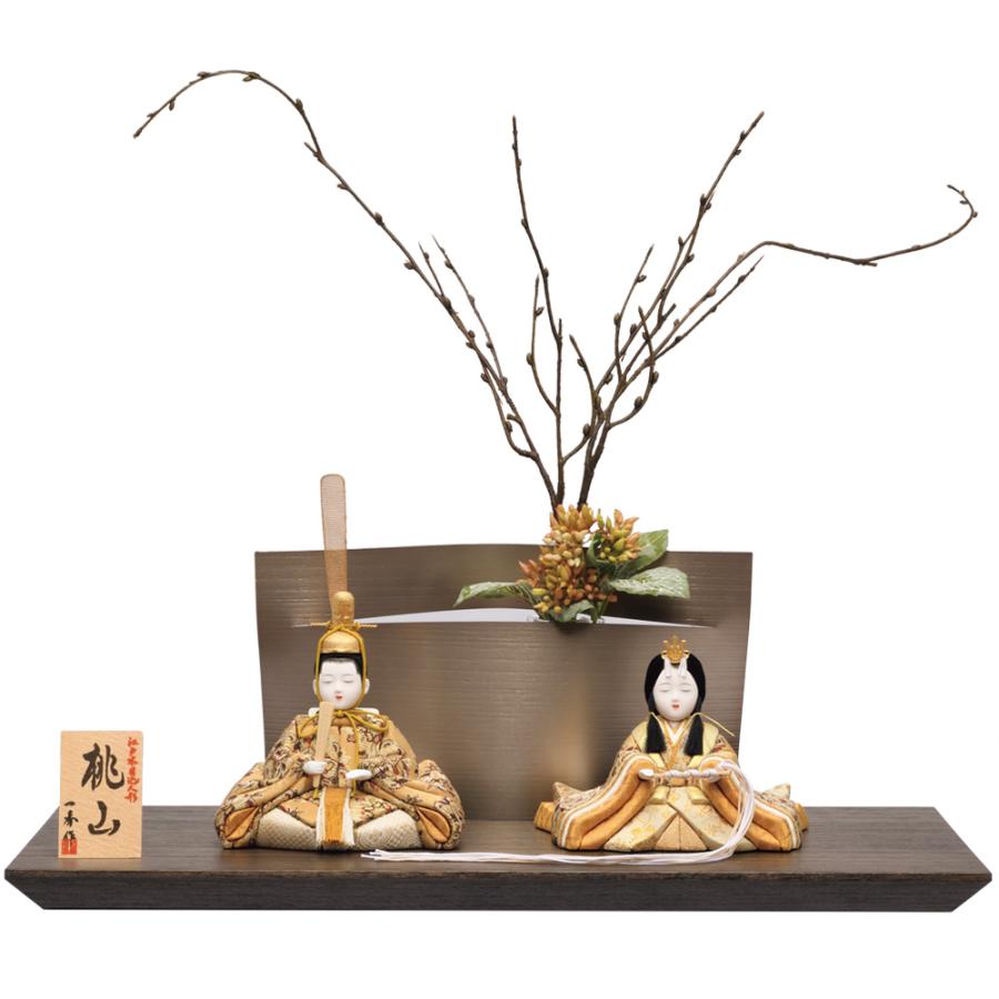 雛人形 一秀 コンパクト 木目込み人形 親王飾り 17号 B-103-6 : 331403103-6 : 祭・人形の森景 - 通販 - Yahoo!ショッピング
