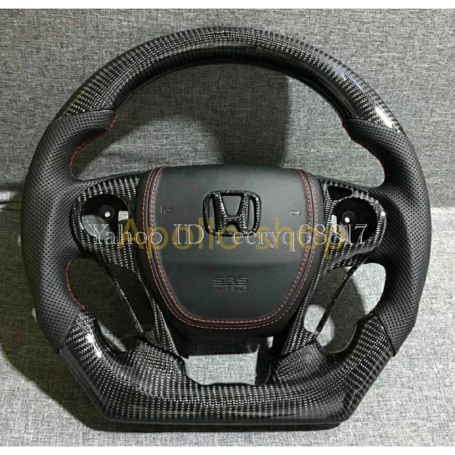 ホンダ 本革仕上げ ステッチ選択可 アコード CR6 CR5 CR7 オデッセイ RC1 RC2 RC3 RC4 RC 運転席 ステアリング エアバッグカバー : p2136135823ff ...