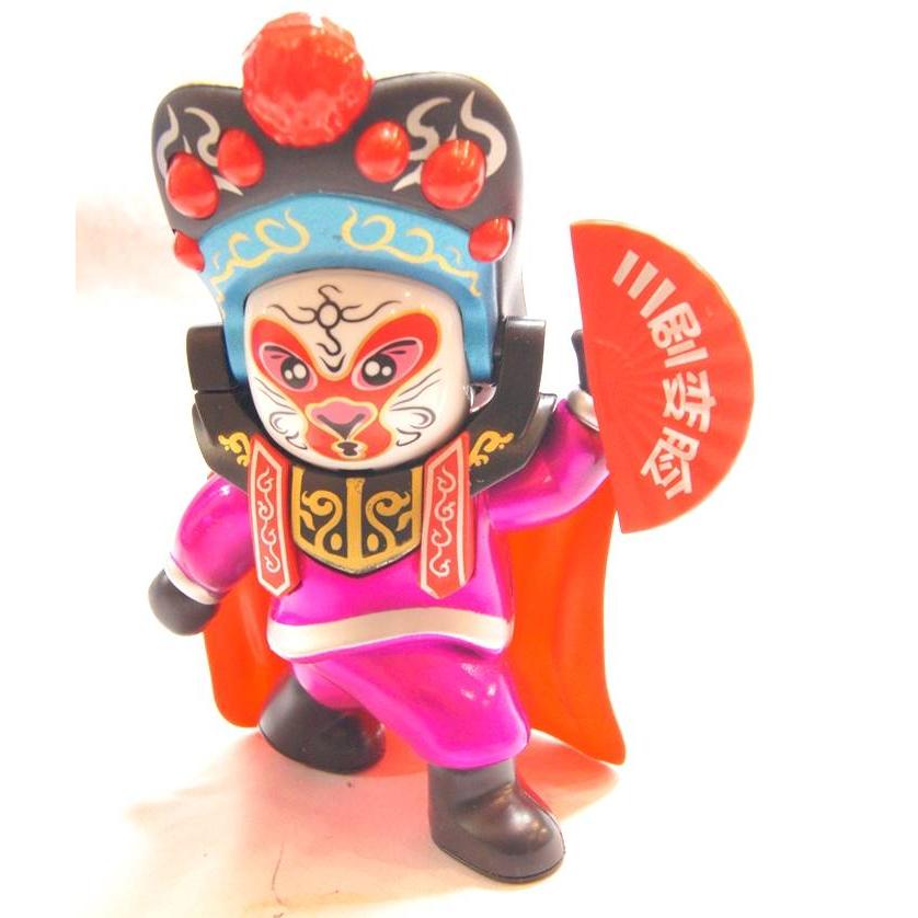 京劇面 変面 変顔 玩具人形 プラ製 高級版 ローズ色 : お土産ショップMORIYA - 通販 - Yahoo!ショッピング