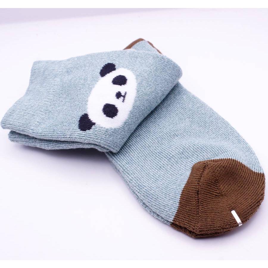 パンダ顔ドン 裏パイル ソックス レディース あったか靴下 23-25cm PPS015-GJ : お土産ショップMORIYA - 通販 ...