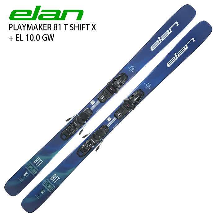 elan エラン スキー板 2026 ELAN PLAYMAKER 81 T SHIFT X + EL 10.0 GW プレイメーカー ...