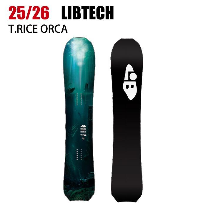 2026 LIBTECH リブテック T.RICE ORCA トラビス ライス オルカ 25-26 ボード板 スノーボード : モリヤマスポーツ Yahoo!店 - 通販 - Yahoo!ショッピング