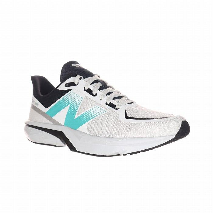 New Balance（ニューバランス） DynaSoft Flash v7(ホワイト) MFLSHWB7D WHITE ランニングシューズ ...