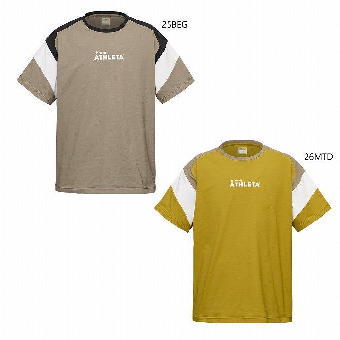 ATHLETA アスレタ ドライフェザーカラーブロックプラシャツ 03399 半袖プラシャツ : モリヤマスポーツ Yahoo!店 - 通販 - Yahoo!ショッピング