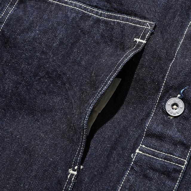 コリンボ COLIMBO/コリンボ Army Denim Pullover "Doughboy Digger's Blouse" 12oz ...
