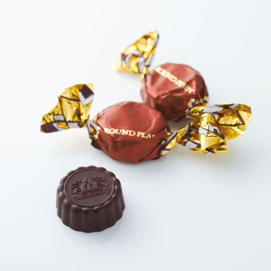 モロゾフ ラウンドプレーン（セミスイートチョコレート） 61g（個包装込み 63g）入 : モロゾフ公式オンラインショップ - 通販 - Yahoo!ショッピング