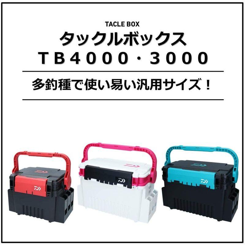 ダイワ タックルボックス TB 4000 ブラック/グリーン : セレクトショップ MOSAIC STORE - 通販 - Yahoo!ショッピング