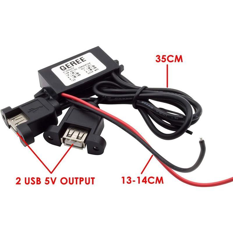 zmart 12V 5V 3A DCDCコンバーター 2口USBメス シガーソケット パネルマウント : セレクトショップ MOSAIC STORE - 通販 - Yahoo!ショッピング