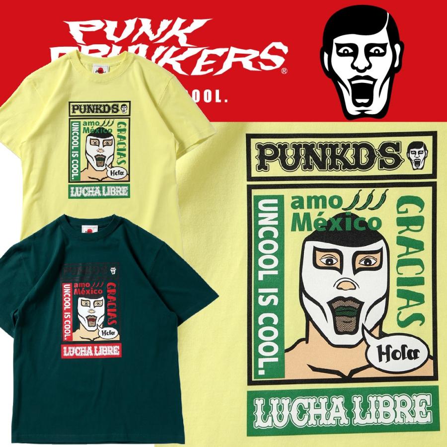 PUNK DRUNKERS PUNKDRUNKERS あいつルチャ・リブレTEE パンクドランカーズ : MOSHMACHINE@Yahoo!店 - 通販 - Yahoo!ショッピング