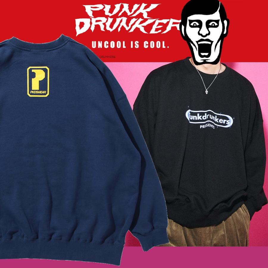 PUNK DRUNKERS PUNKDRUNKERS PDSプレゼンツBIGトレーナー パンクドランカーズ : MOSHMACHINE@Yahoo!店 - 通販 - Yahoo!ショッピング