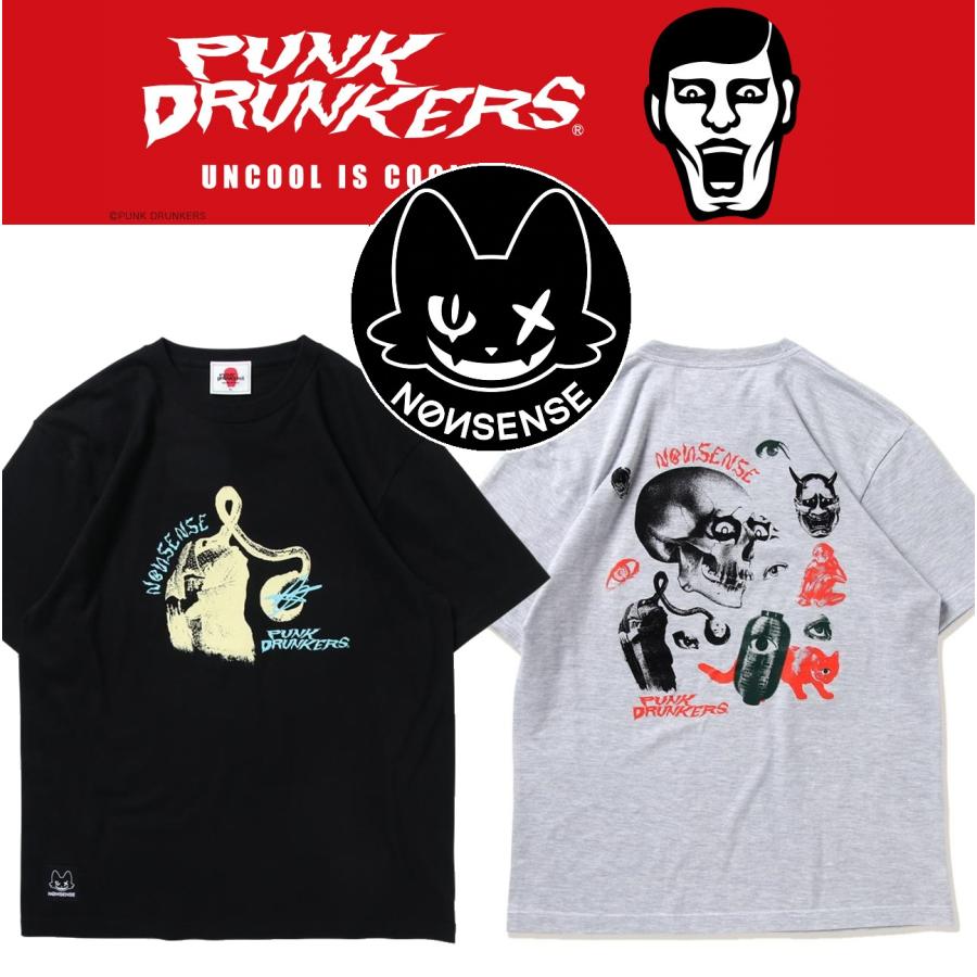 PUNK DRUNKERS（パンクドランカーズ） PUNKDRUNKERS x NONSENSE JP 妖怪TEE : MOSHMACHINE@Yahoo!店 - 通販 - Yahoo!ショッピング