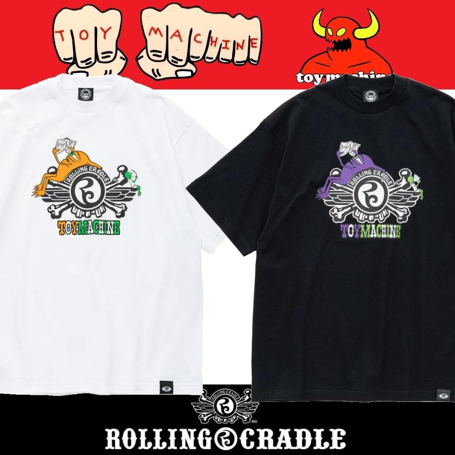 TOY MACHINE TOYMACHINE x ROLLING CRADLE SECT & TURTLE BOY RC LOGO SST トイマシーン ローリングクレイドル ...