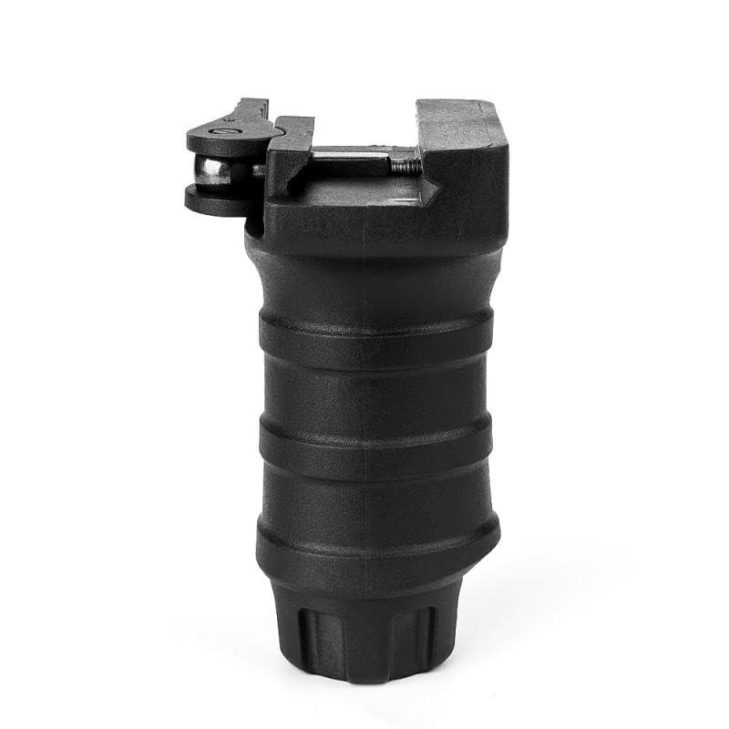 【ZepoR】TangoDown タイプ バーティカルグリップ ポリマー [樹脂製QD] 20mmレイル スタビー（QDレバー搭載！素早い着脱が可能なグリップ）MP01004-BK ...