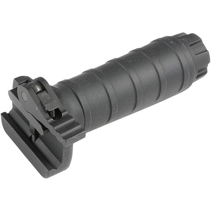 【ZepoR】TangoDown タイプ バーティカルグリップ ポリマー 樹脂製QD 20mmレイル BK（QDレバー搭載！素早い着脱が可能なタクティカルグリップ）MP01005-BK ...