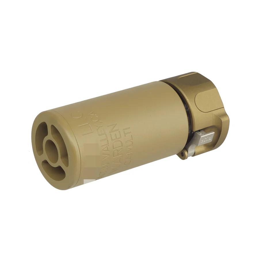 [E&C] SUREFIRE タイプ Warden Blast Diffuser for 14mm逆ネジ CNCアルミ×Fast-Attach ...