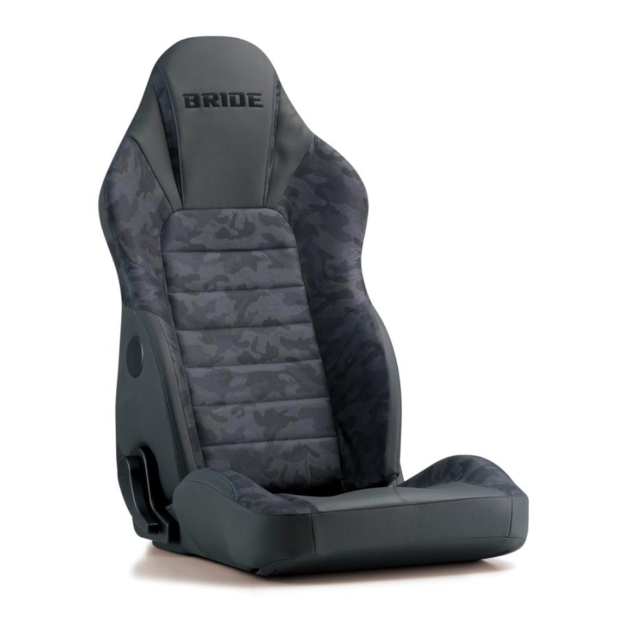 BRIDE ブリッド シート ストリームス ゴースト ブルーカモフラージュ〔I32CM2〕| STREAMSGHOST リクライニングシート 迷彩柄 車検OK 日本製 正規品 : モースト ...