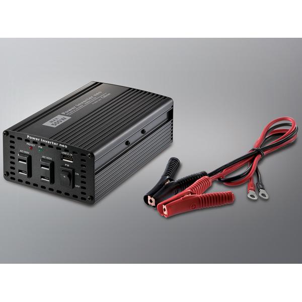 セルスター パワーインバーターネオ〔PI-500-24〕| Cellstar DC24V専用 PI500 AC100V コンセント USB ...