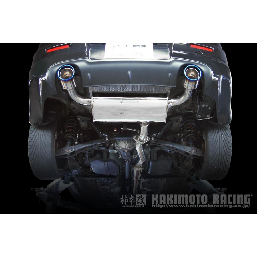 柿本改 マフラー Class KR ギャランフォルティス ラリーアート〔M71330〕| カキモトレーシング MITSUBISHI ミツビシ スポーツマフラー エキゾースト 車検対応 ...