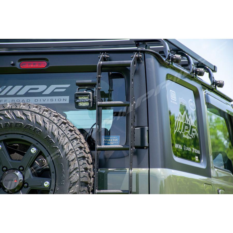 IPF EXPリアラダー用ランプステー JIMNY ジムニー ジムニーシエラ JB64 JB74 デリカ D5〔EXL-01P〕| アイピーエフ ハシゴ キャンプ ランプ ライト : モースト ...