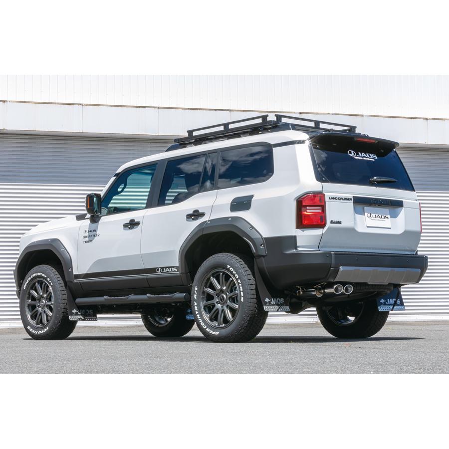 JAOS ジャオス BATTLEZ マフラー ZS-2 ランドクルーザー 250系〔B701068〕| スポーツマフラー ランクル250 車検対応 サークルテール 左ダブル出し : jaos ...