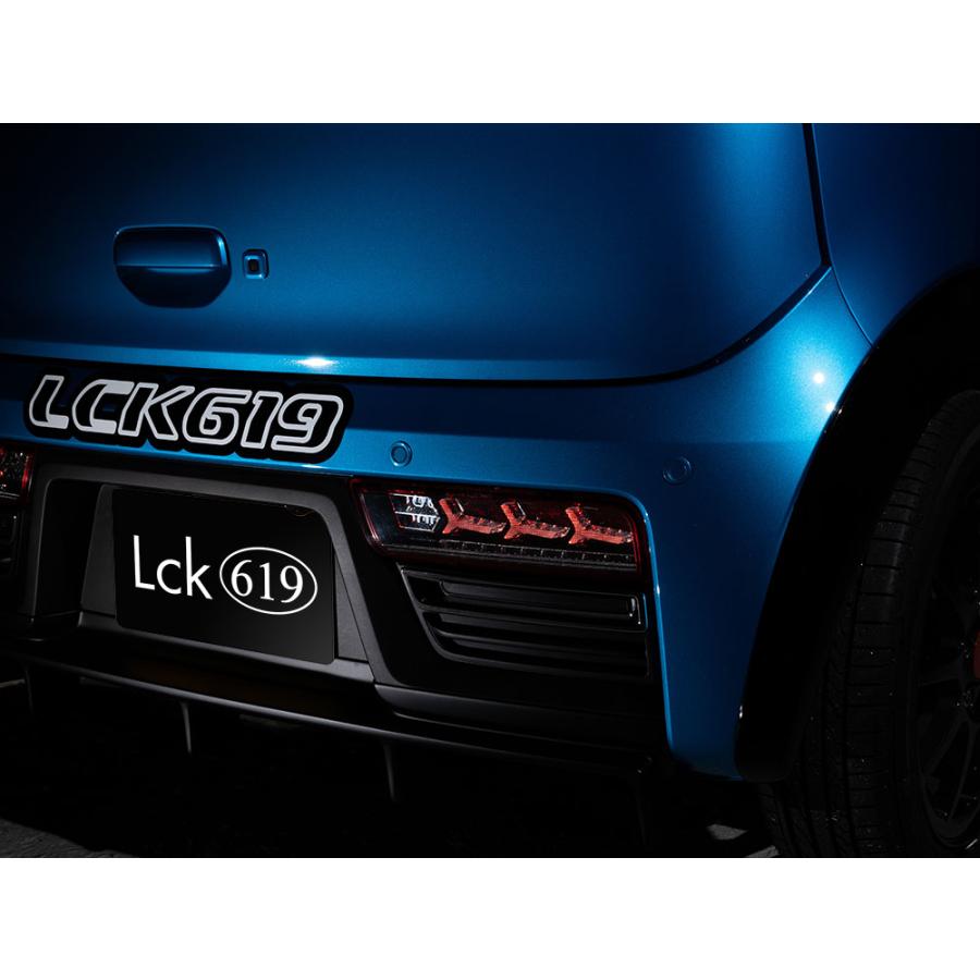 Lck619 ラブラーク クリスタルテールランプ Idaten レッド＆スモークレンズ／ クリスタルバー〔LCK-36-TLRC02〕アルトターボRS アルトワークス : モーストプライス ...