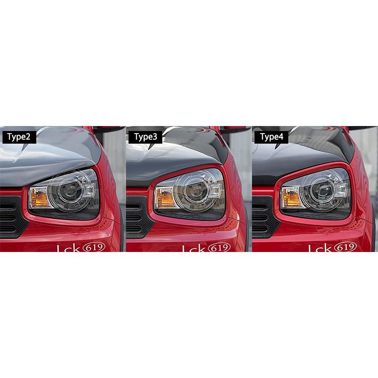 Lck619 Type4エアバルジ ボンネット アルトターボRS ・アルトワークス〔LCK36ALWBN4〕| ラブラーク LOVELARK スズキ HA36S ALTO エアロパーツ ...