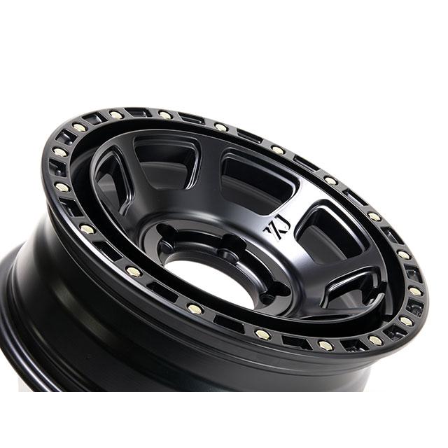 MLJ エクストリームJ XTREME-J XJ07 16インチ 6.0J -5 5-139.7 サテンブラック ホイール1本 | エムエルジェイ ジムニーシエラ JB74W カスタム ...