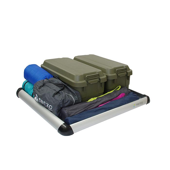 TERZO ROOF RACK ルーフラックレギュラー ブラック〔EA303B〕 PIAA ルーフキャリア ルーフラック アウトドア レジャー ...