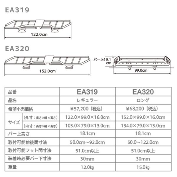 TERZO ルーフバスケットラックスタイル〔EA319〕 | テルッツォ PIAA ルーフキャリア ルーフラック キャンプ ジムニー SUV車 :terzo-ea319:モーストプライス ...