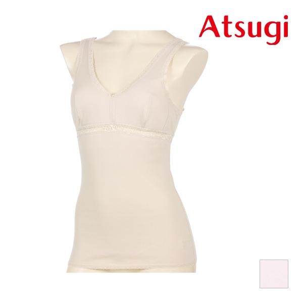 ATSUGI ATSUGIの肌着 綿100% カップ付タンクトップ ブラトップ 日本製 アツギ : モテ下着Yahoo!支店 - 通販 - Yahoo!ショッピング