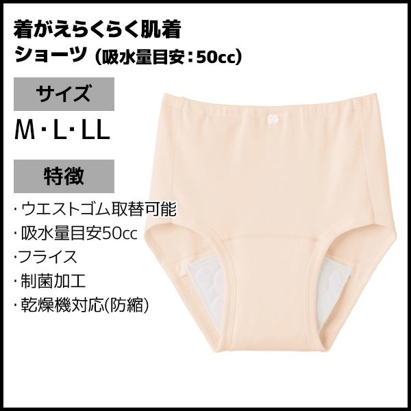 GUNZE 2色2枚ずつ 4枚セット 愛情らくらく 着替えらくらく肌着 ショーツ 50cc 綿100% 婦人 女性 グンゼ : モテ下着Yahoo!支店 - 通販 - Yahoo!ショッピング