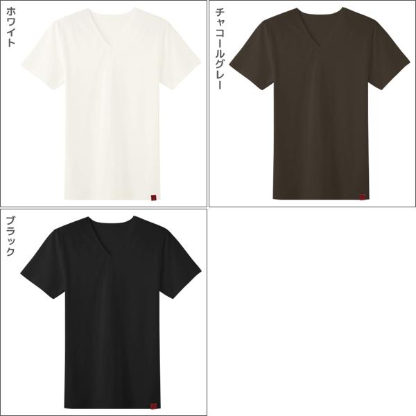 HOTMAGIC 同色3枚セット ホットマジック 綿のチカラ VネックTシャツ グンゼ GUNZE 防寒 ヒートテック : モテ下着Yahoo ...