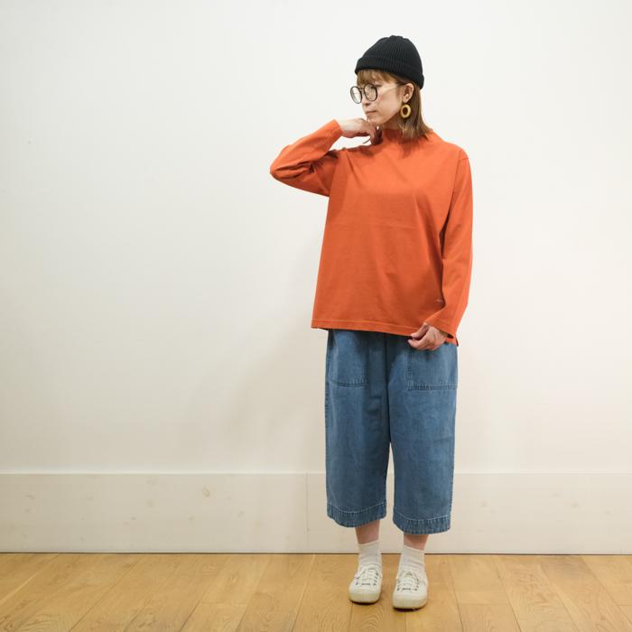 快晴堂 かいせいどう 16/-天竺 オフ ハイネック 重ね着 長袖 Tシャツ 43C-18 : motherヤフー店 - 通販 - Yahoo!ショッピング