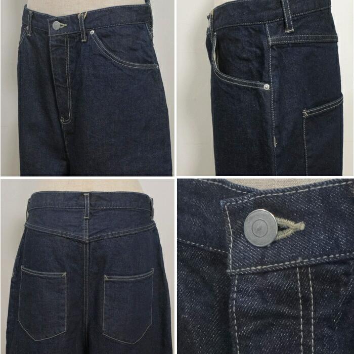 tumugu ツムグ ワイドパンツ 12ozヴィンテージ デニム TB19140 日本製 レディース【H】 : motherヤフー店 - 通販 - Yahoo!ショッピング