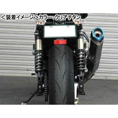BEET NASSERT Evolution Type2 3D UP（クリアチタン）/ZRX1200 DAEG（09-） 0224-K99-50 : 2612147301 : バイクパーツ ...