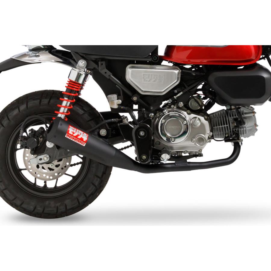 モリワキ MORIWAKI MONKEY125 [8BJ-JB03/-JB05] （22年-） フルエキゾースト メガホン （ブラック ...