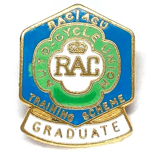 RAC オートサイクルユニオン ピンバッジ RAC AUTO CYCLE UNION Pin ヘルメット バイカー ピンズ Biker ...