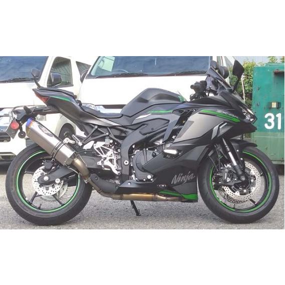 BEET ナサート NASSERT Evolution Type II スリップオンマフラー ブルーチタン Ninja ZX-4R(8BL-ZX400P) ビート 0228-KH8-BL ...
