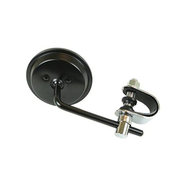 GOODS グッズ 3インチ ラウンドミラー ブラック クランプタイプ HONDA ホンダ GB250 マグナ Kawasaki カワサキ 250TR、バルカン400 20-06814B ...