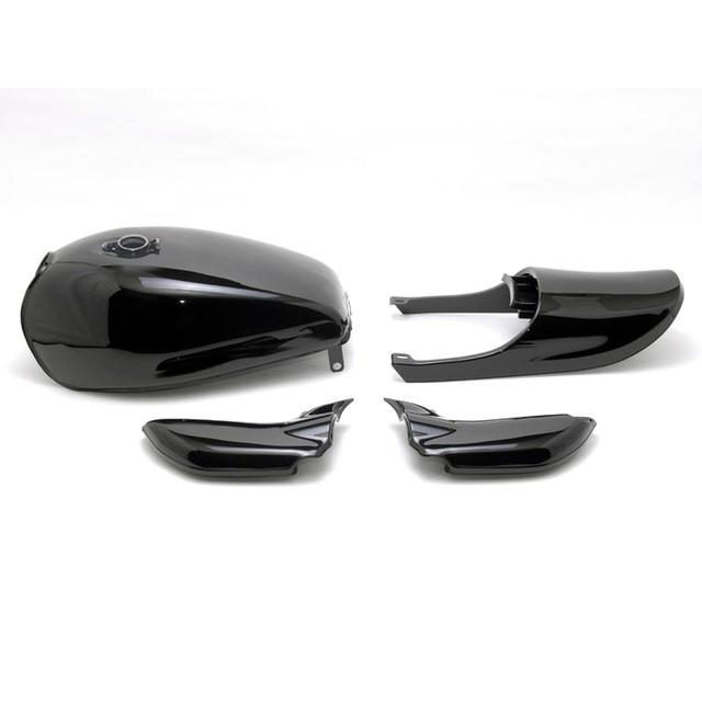 DOREMI COLLECTION ゼファー750 Z2タイプスチールタンクセット(Z2キャップ仕様)ソリッドブラック ドレミコレクション ...